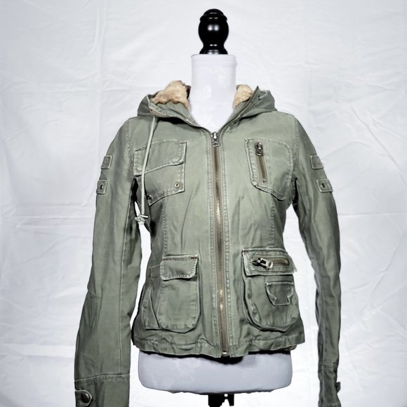 True Religion | Jackets & Coats | True Religion Olive Utility Jacket ...
